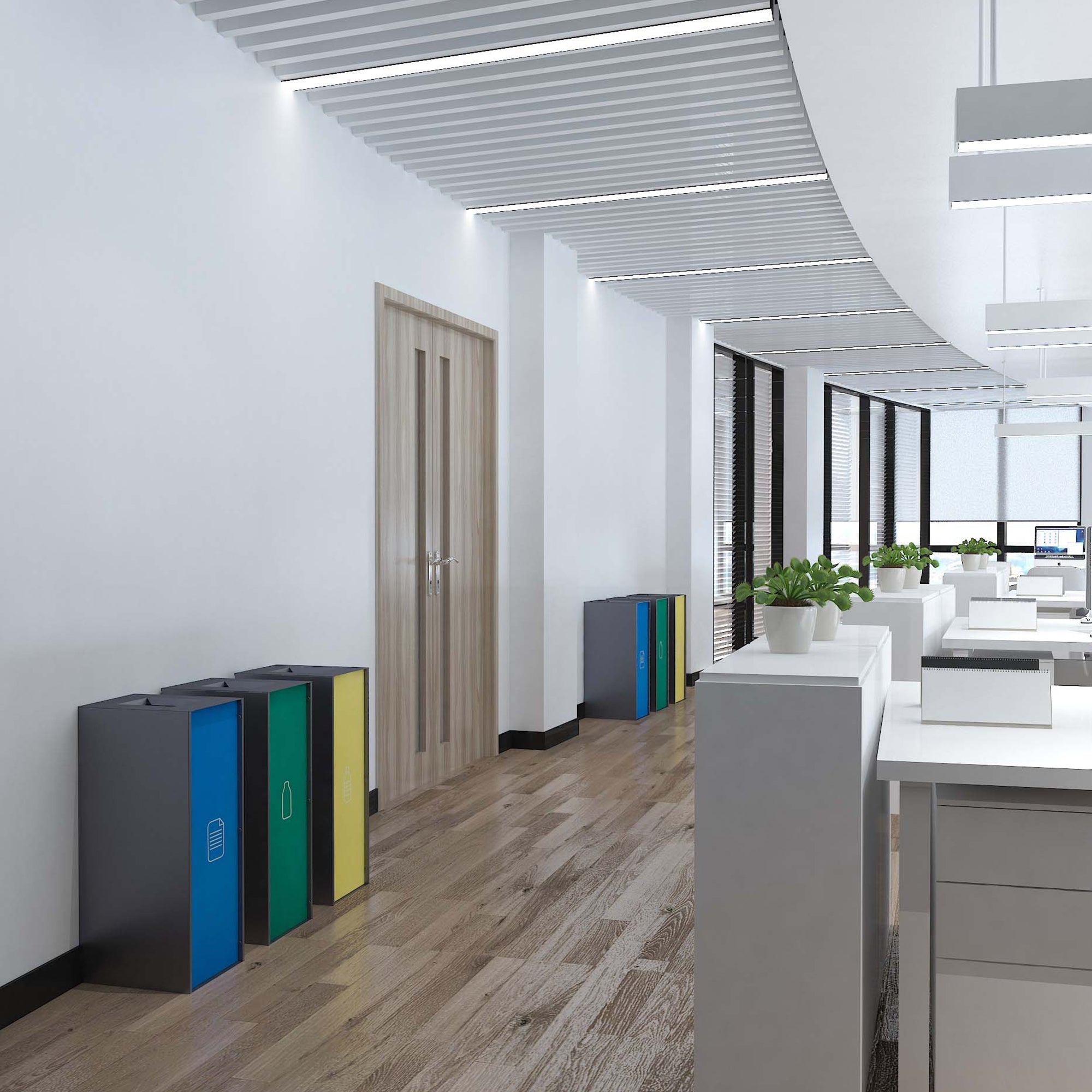 Tri Bin Eco-Waste Set