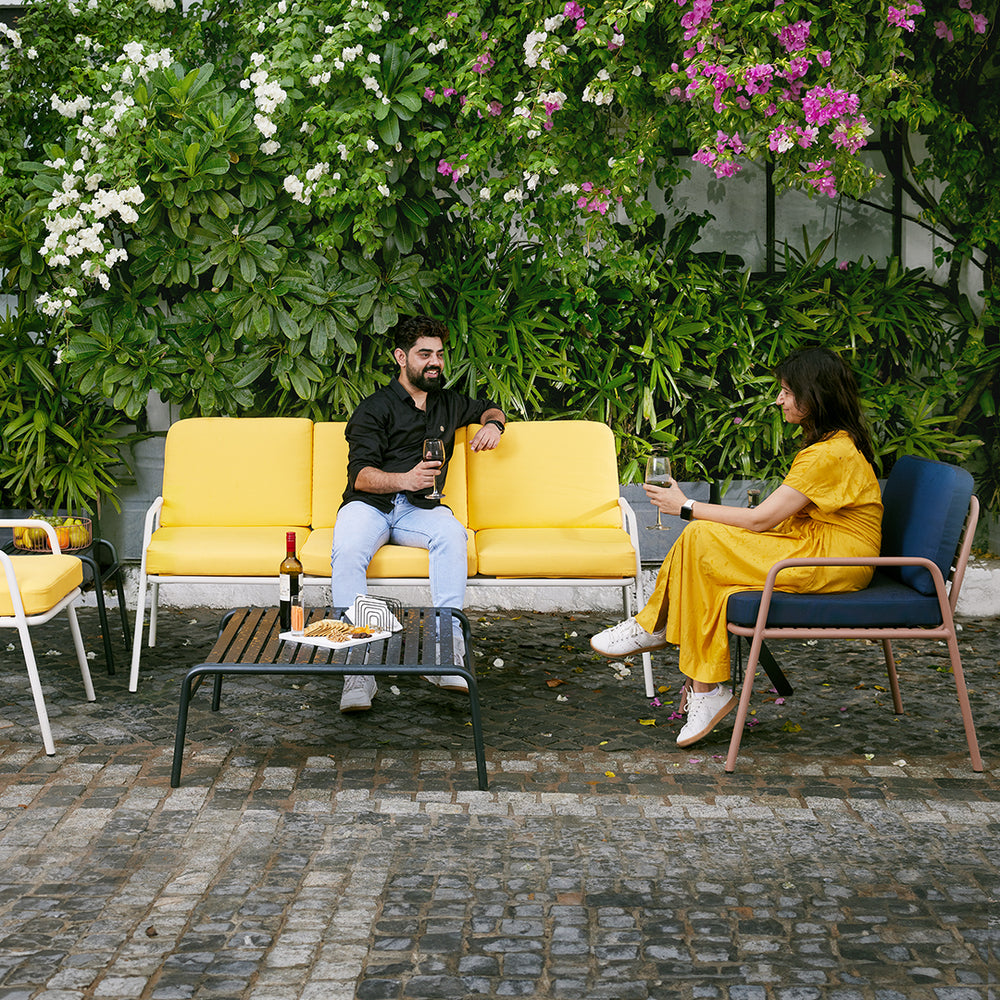 Bistro Outdoor Sofa - 3 Seater