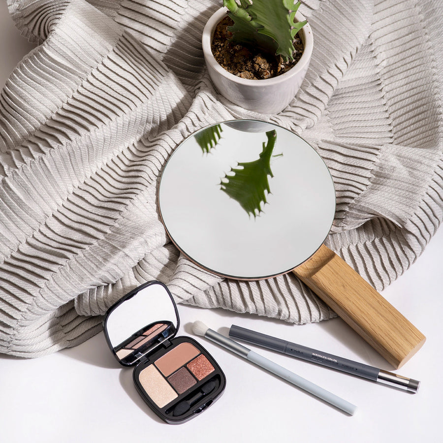 Paddle Vanity Mirror (Wood)